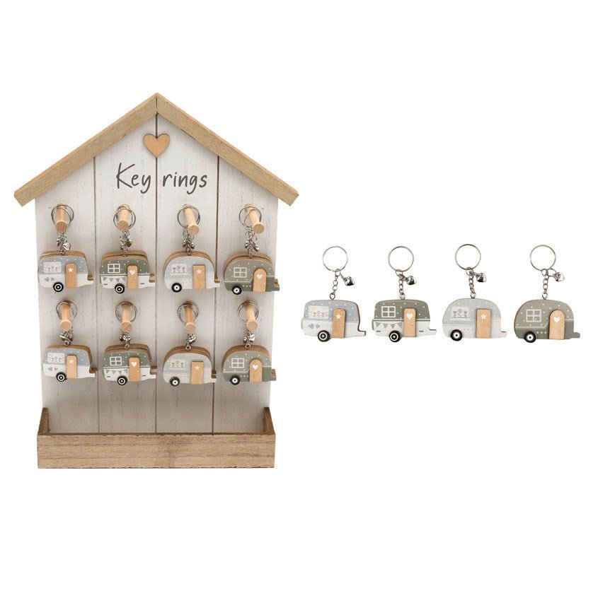 Caravan Keyring - Choose Design – Peppy & Sage