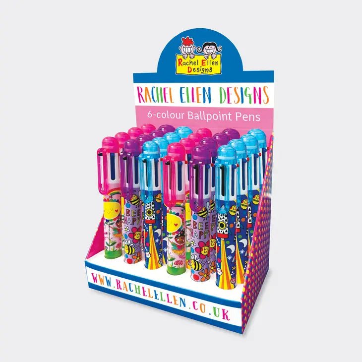 Chunky Six Colour Pen - Choose from Rocket / Fairies – Peppy & Sage