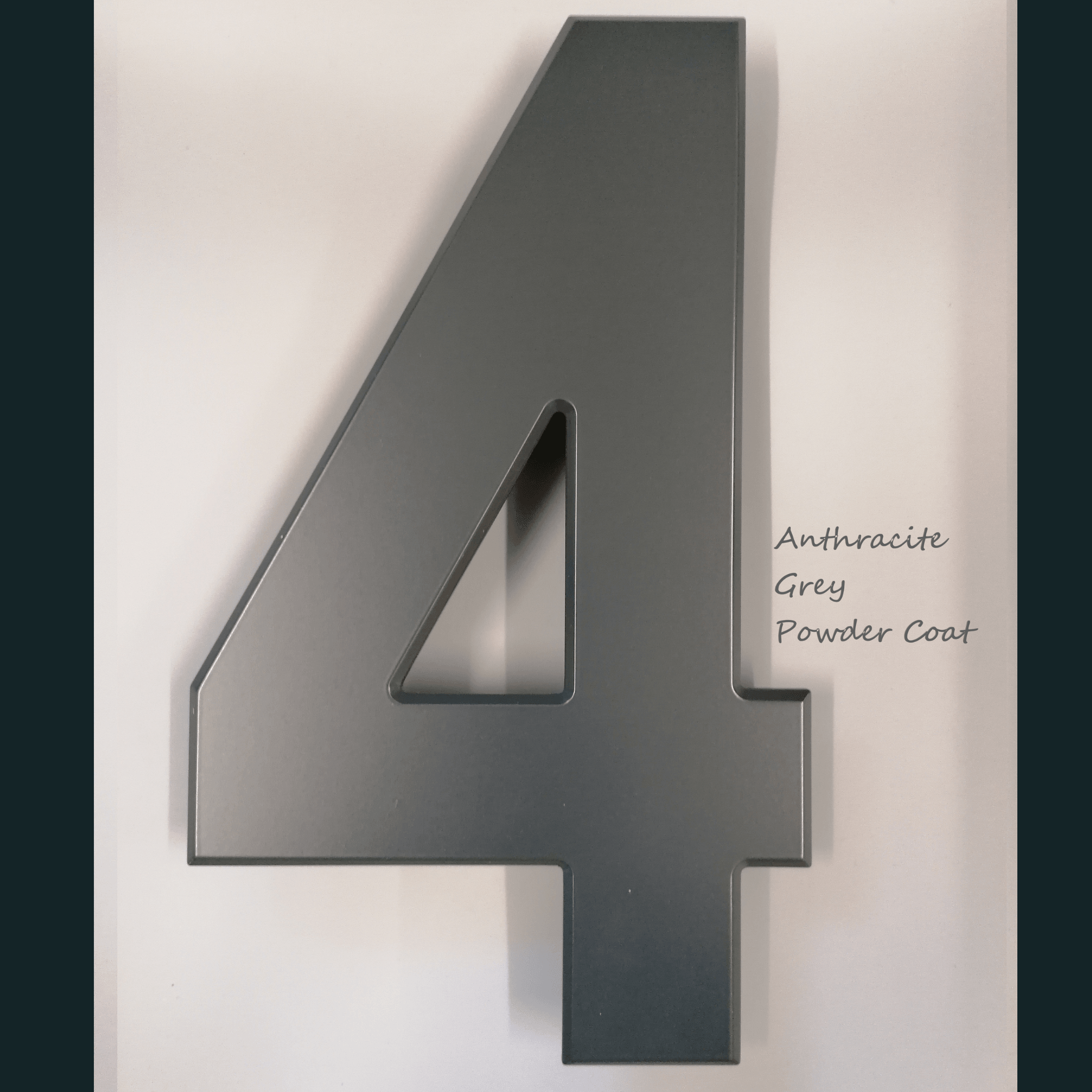 Extra Large House Numbers - Anthracite Grey - 29.5cm – Peppy & Sage