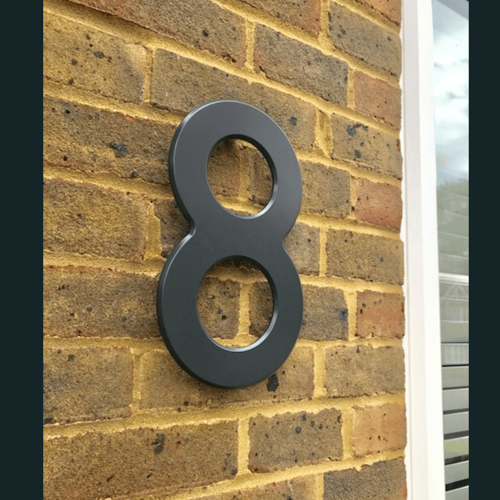 Extra Large House Numbers - Anthracite Grey - 29.5cm – Peppy & Sage