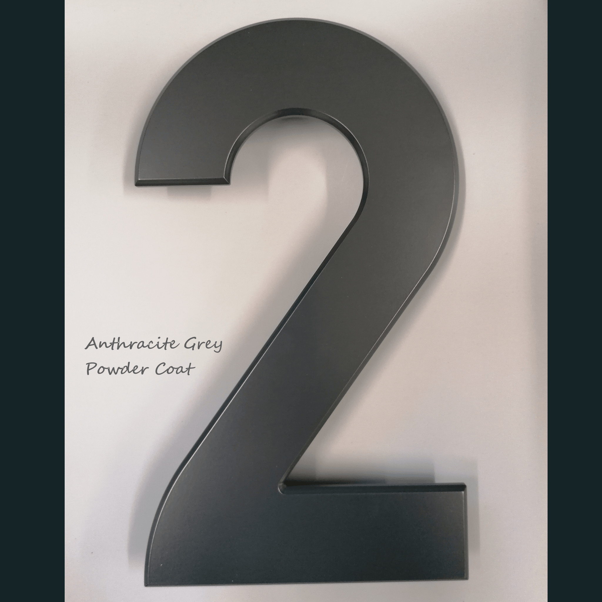 Extra Large House Numbers - Anthracite Grey - 29.5cm – Peppy & Sage