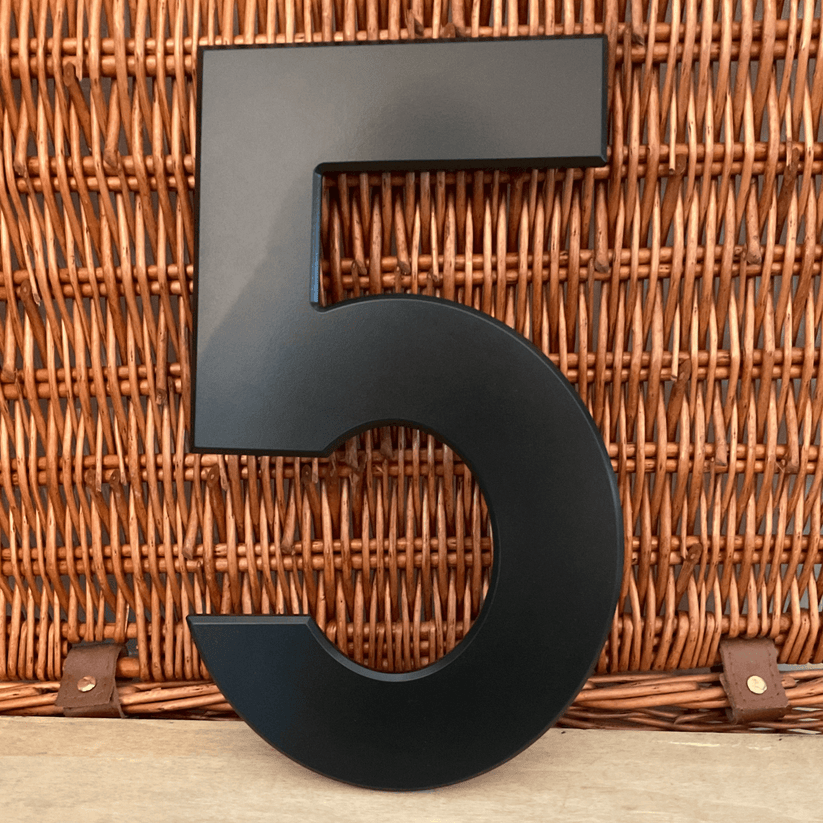 Extra Large House Numbers - Black - 29.5cm – Peppy & Sage